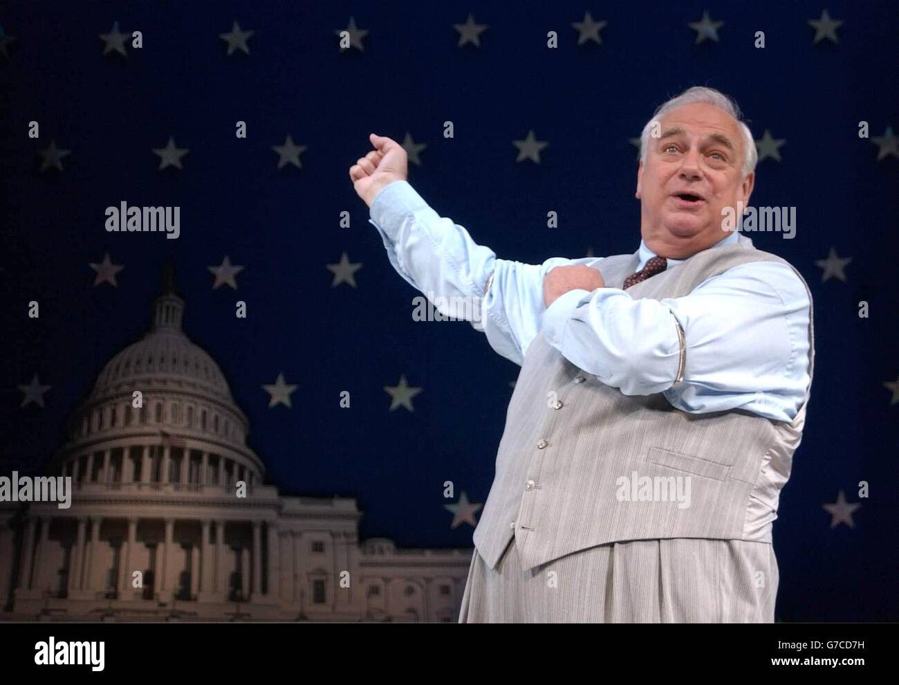 Actor Roy Hudd as Edward McKeever, during a photocall for the new ...