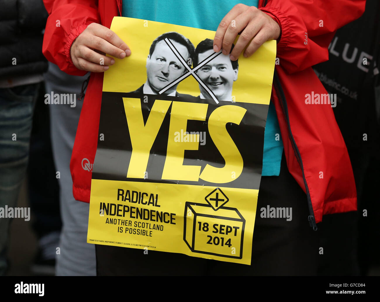 Scottish independence referendum Stock Photo - Alamy