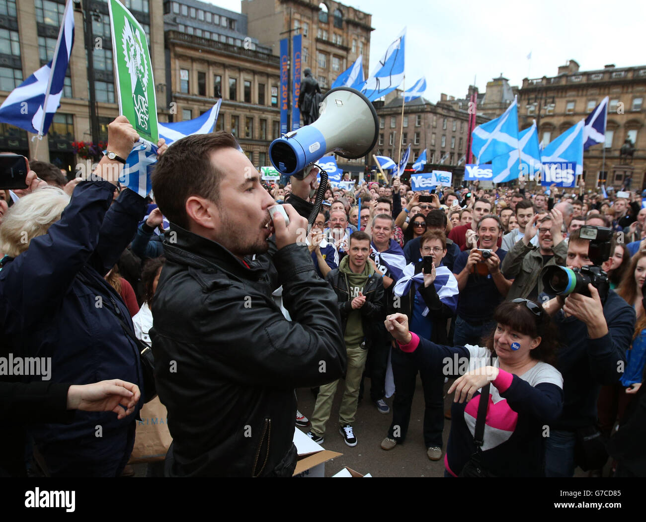 Scottish independence referendum Stock Photo - Alamy