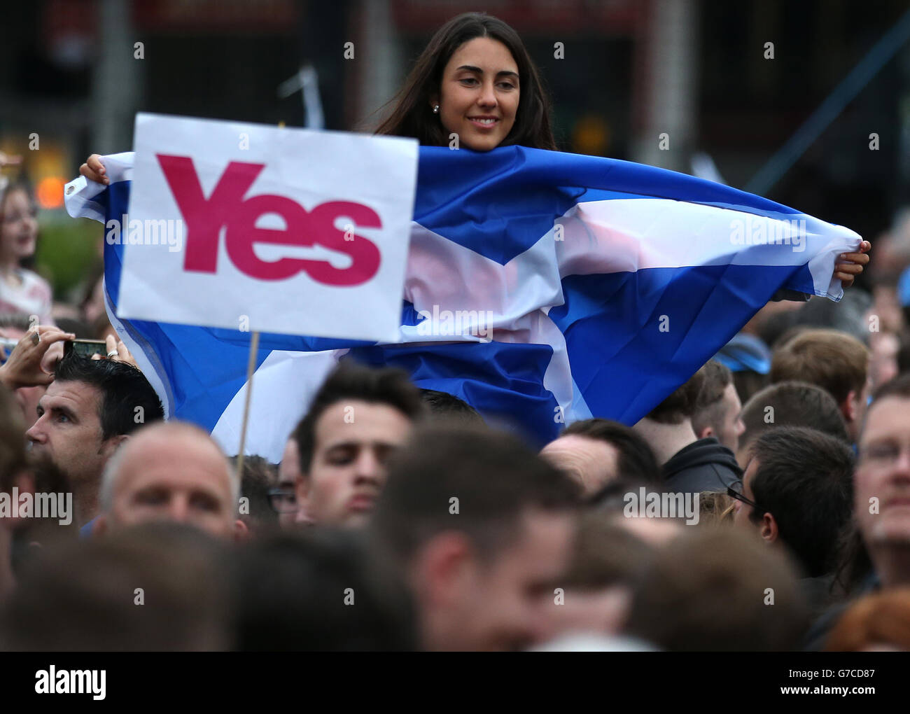 Scottish independence referendum Stock Photo - Alamy