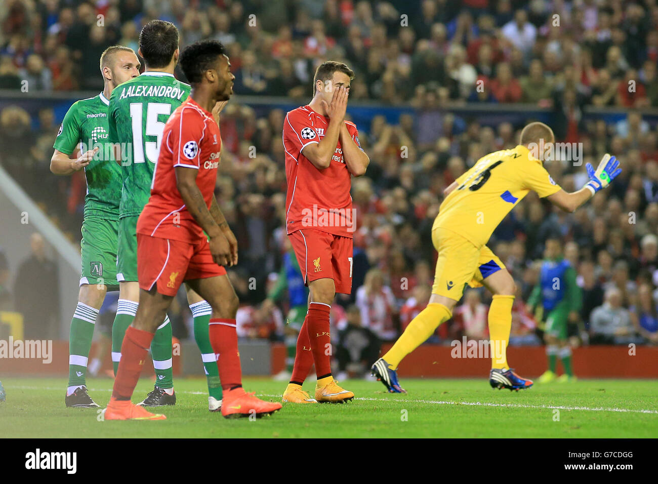 Group b match at anfield hi-res stock photography and images - Alamy