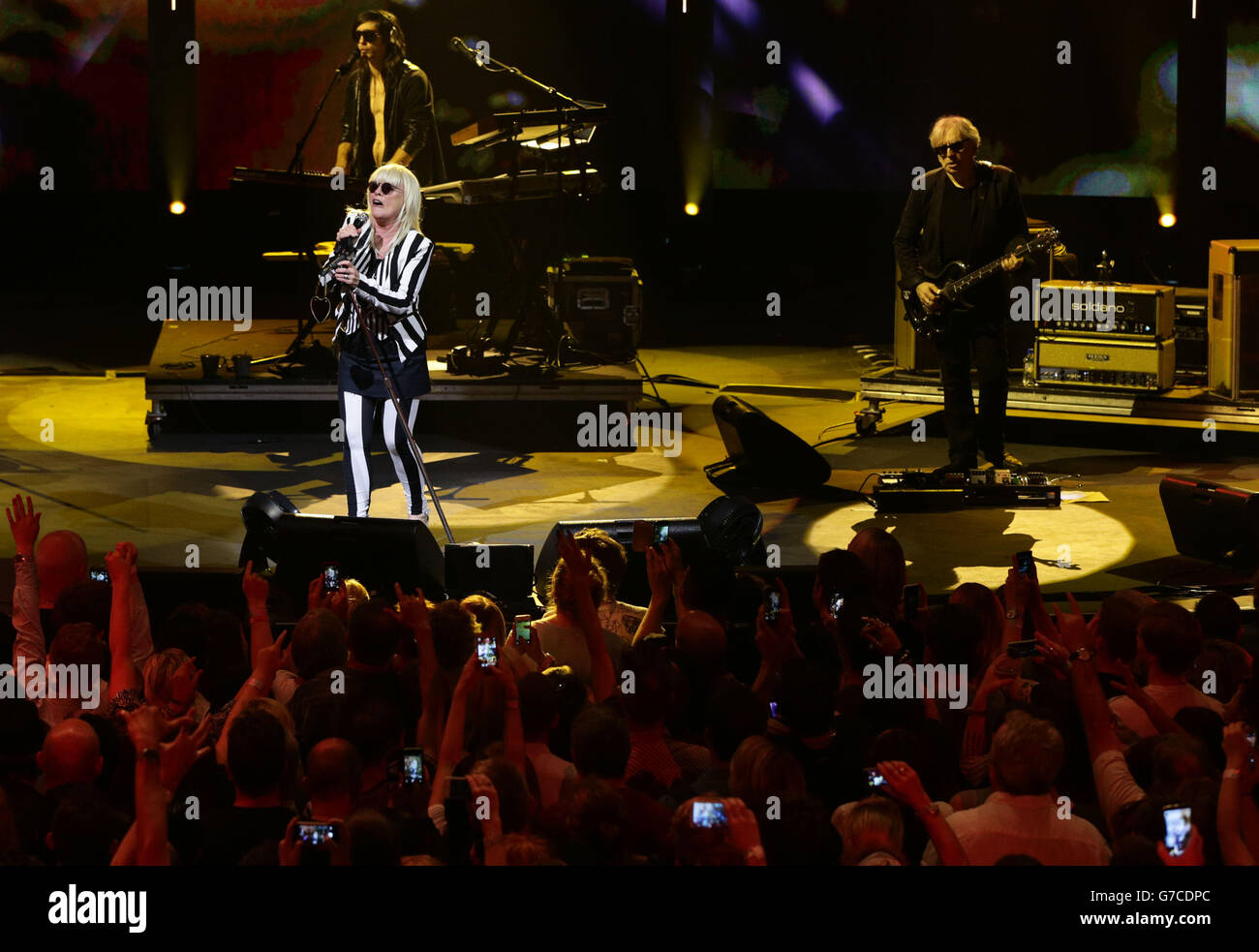 Debbie Harry and Blondie performing at the iTunes Festival at the ...