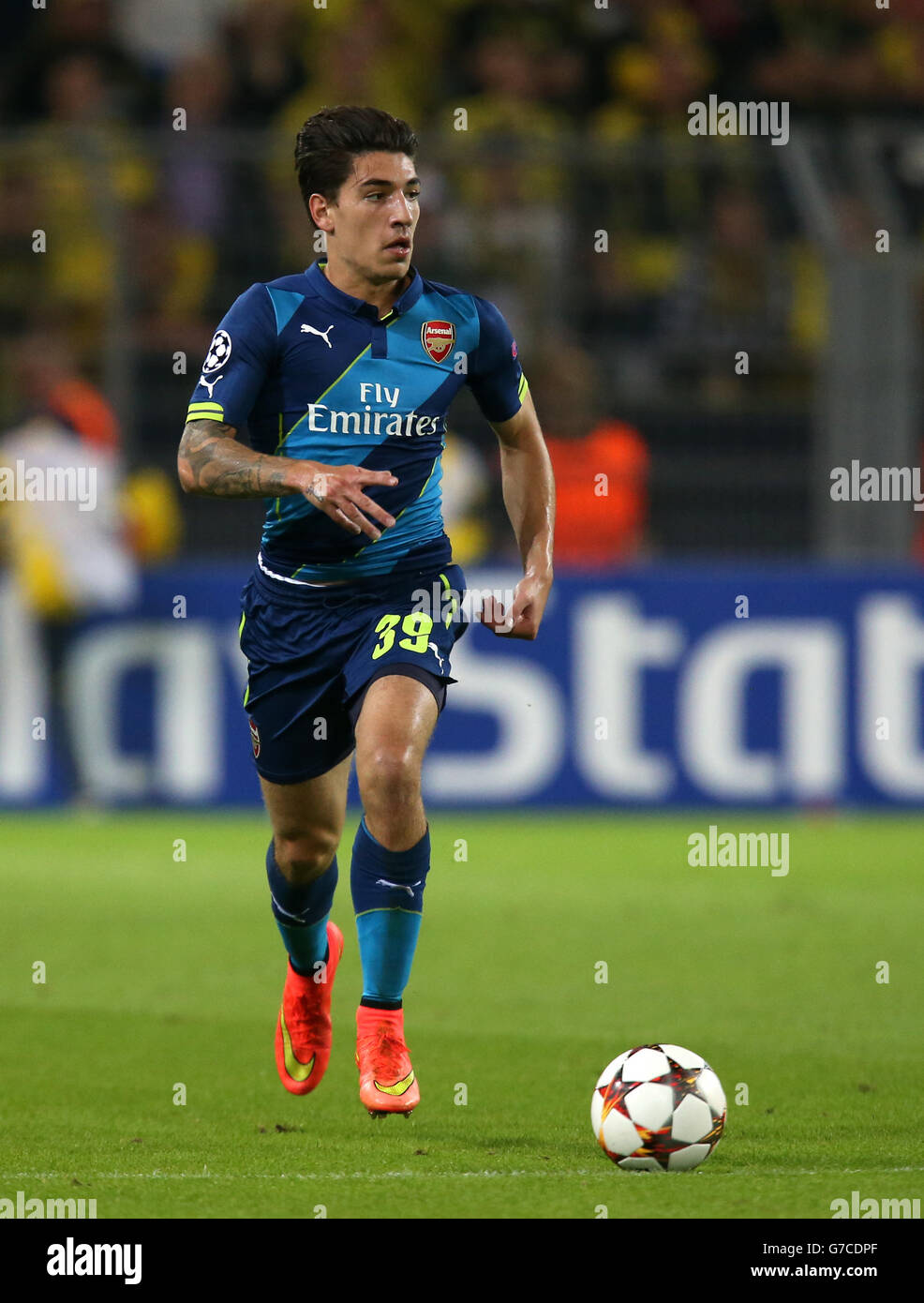 Soccer - UEFA Champions League - Group D - Borussia Dortmund v Arsenal ...