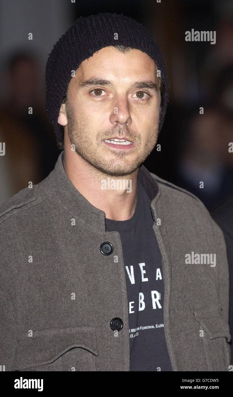 Singer Gavin Rossdale arrives for the premiere of Layer Cake at the ...
