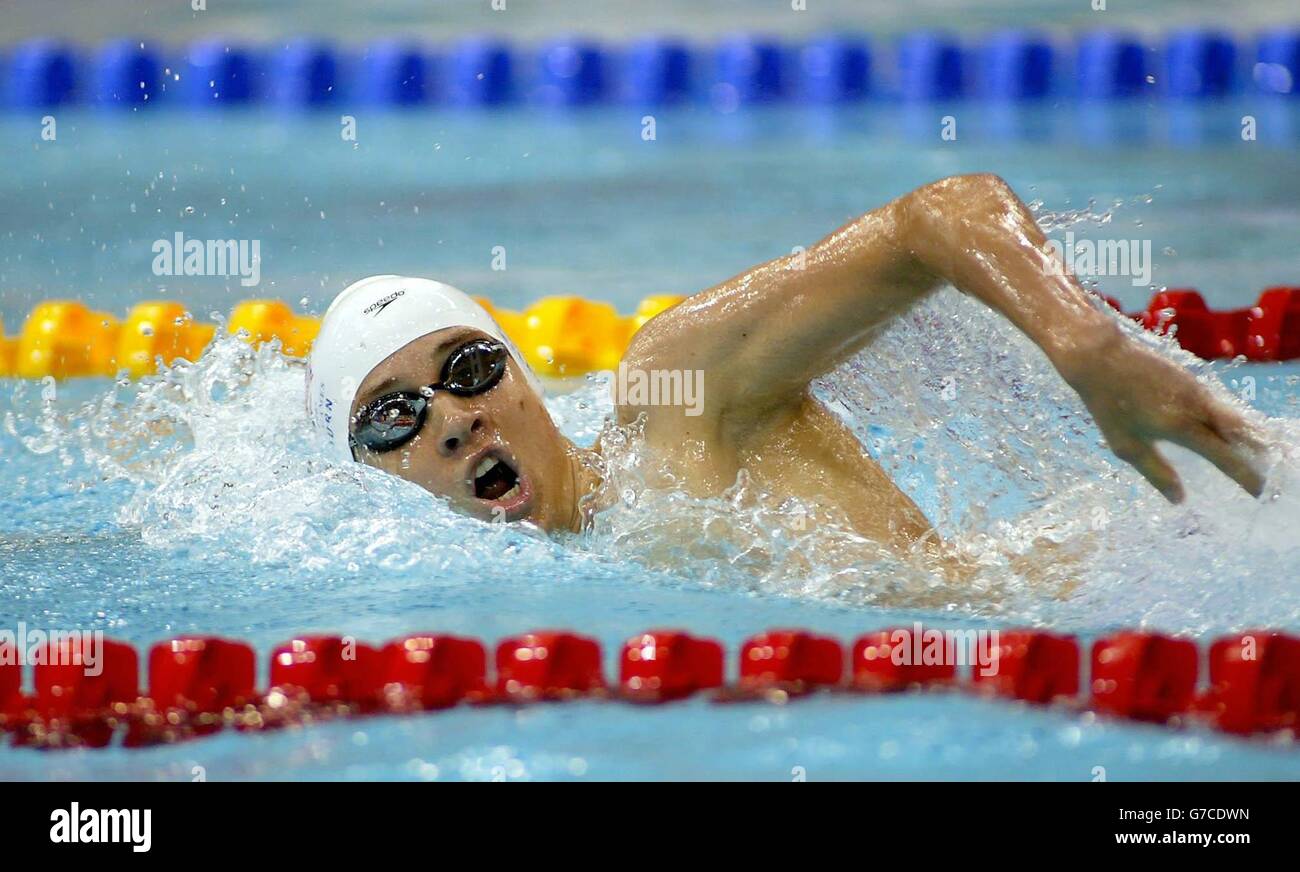 Mens 400m freestyle s10 heats hi-res stock photography and images - Alamy