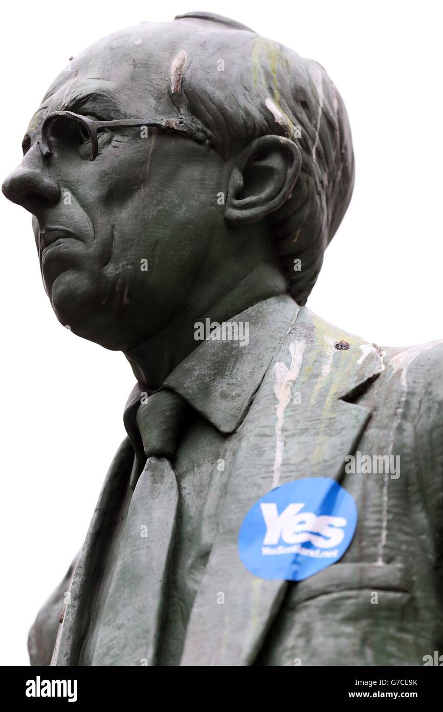 Scottish independence sticker hi-res stock photography and images - Alamy