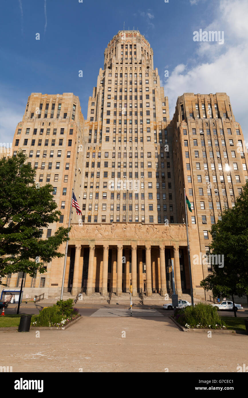 City hall in Buffalo, New York state Stock Photo - Alamy