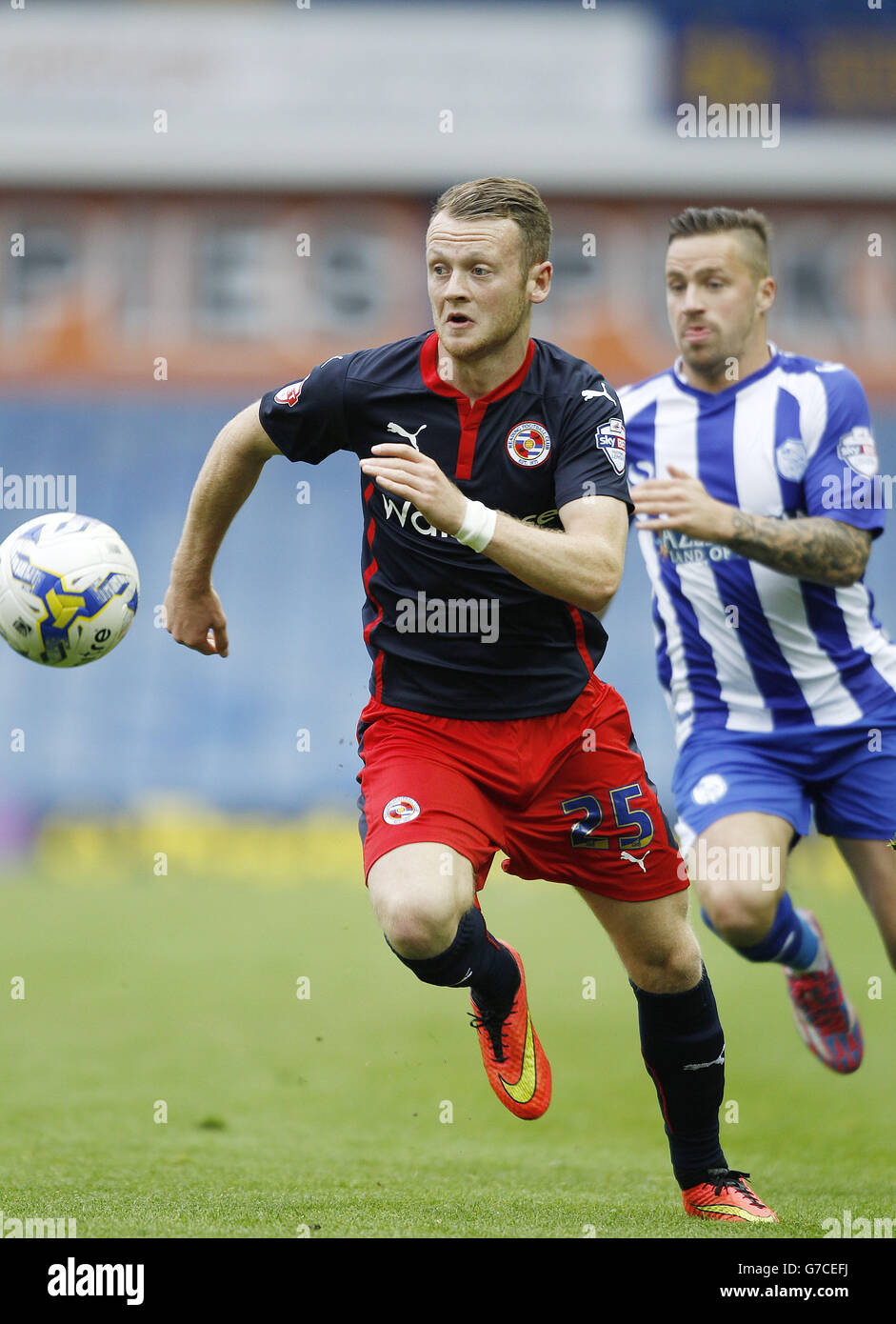 Reading's Jake Taylor during the game against Sheffield Wednesday Stock ...