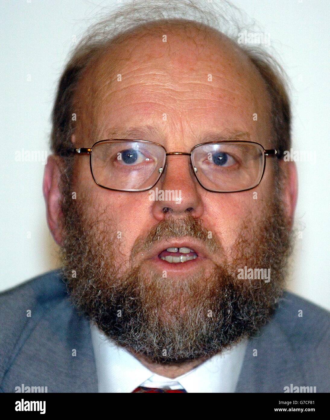Dolly the Sheep scientist Professor Ian Wilmut speaking at a press ...