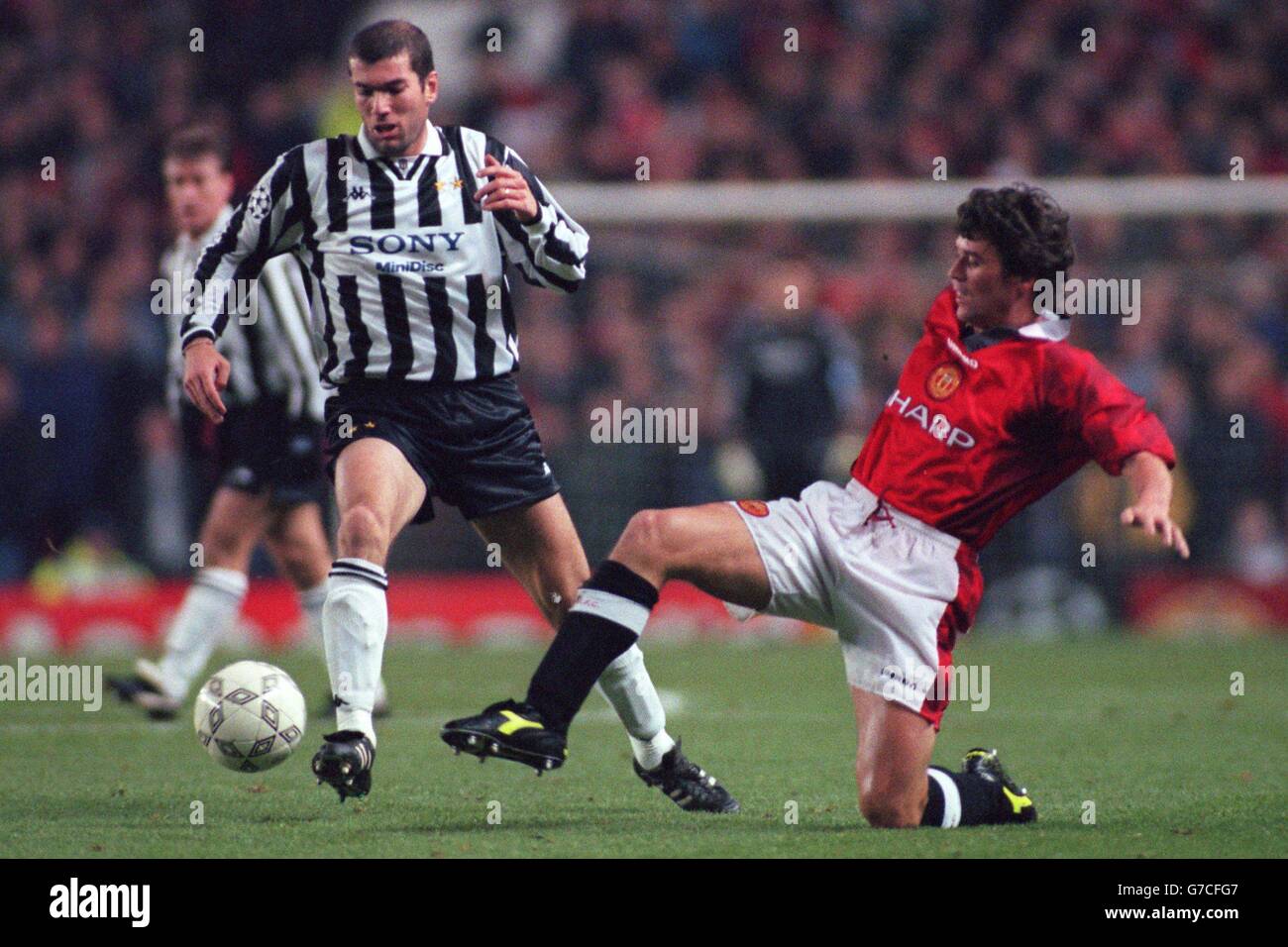 UEFA CHAMPIONS LEAGUE SOCCER - Manchester United v Juventus Stock Photo ...