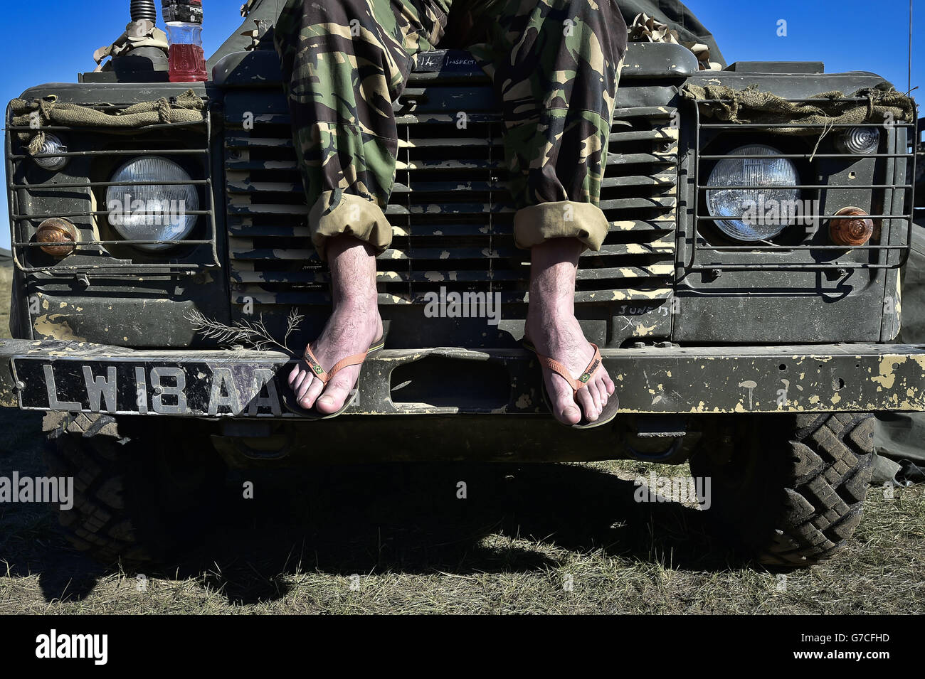 British army training unit suffield hi-res stock photography and images ...