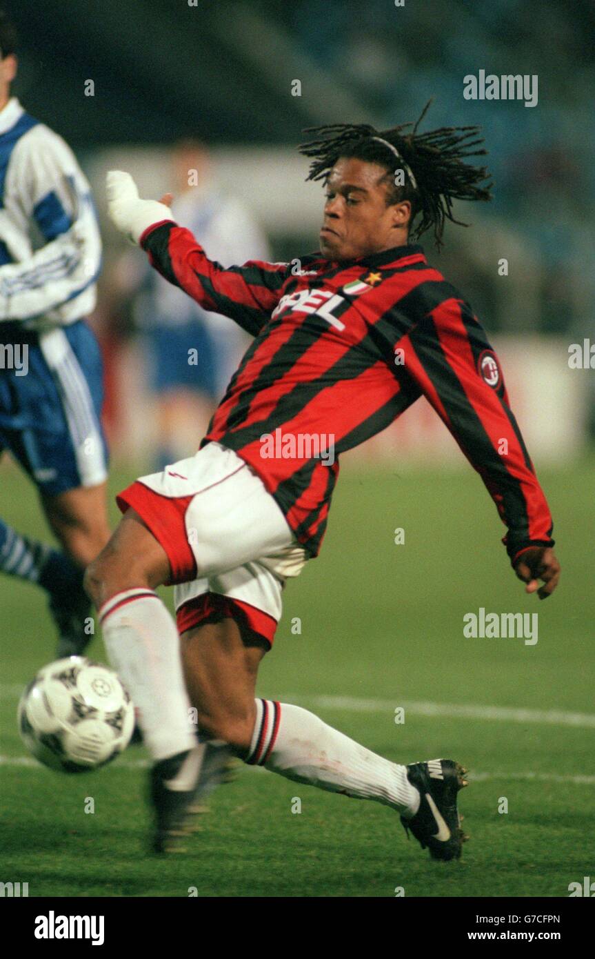 Edgar davids of ac milan hi-res stock photography and images - Alamy