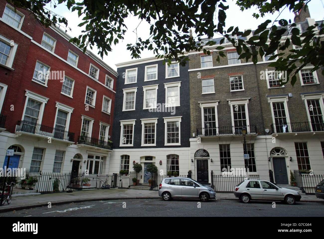 Prime Minister Tony Blair's new home at No 29 Connaught Square, London ...