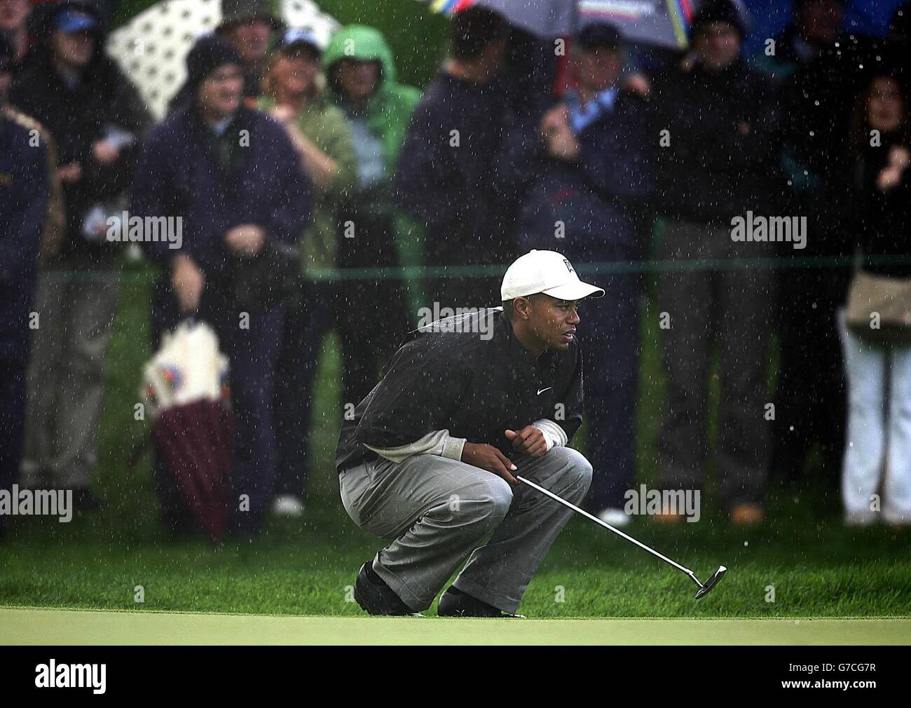 Tiger Woods Mount Juliet Golf Stock Photo - Alamy