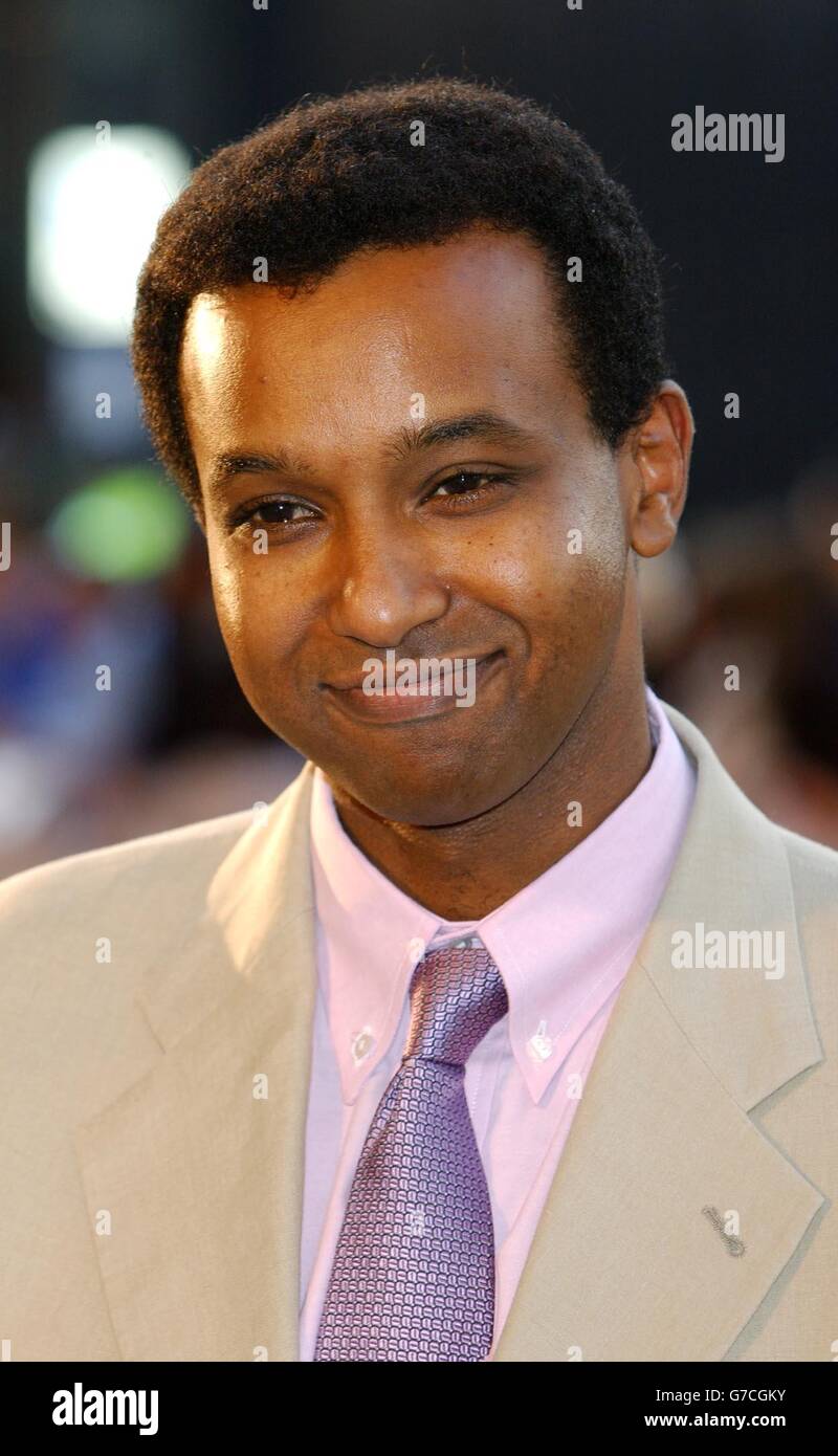 Journalist Rageh Omar arrives for the MOBO Awards 2004 (Music Of Black ...