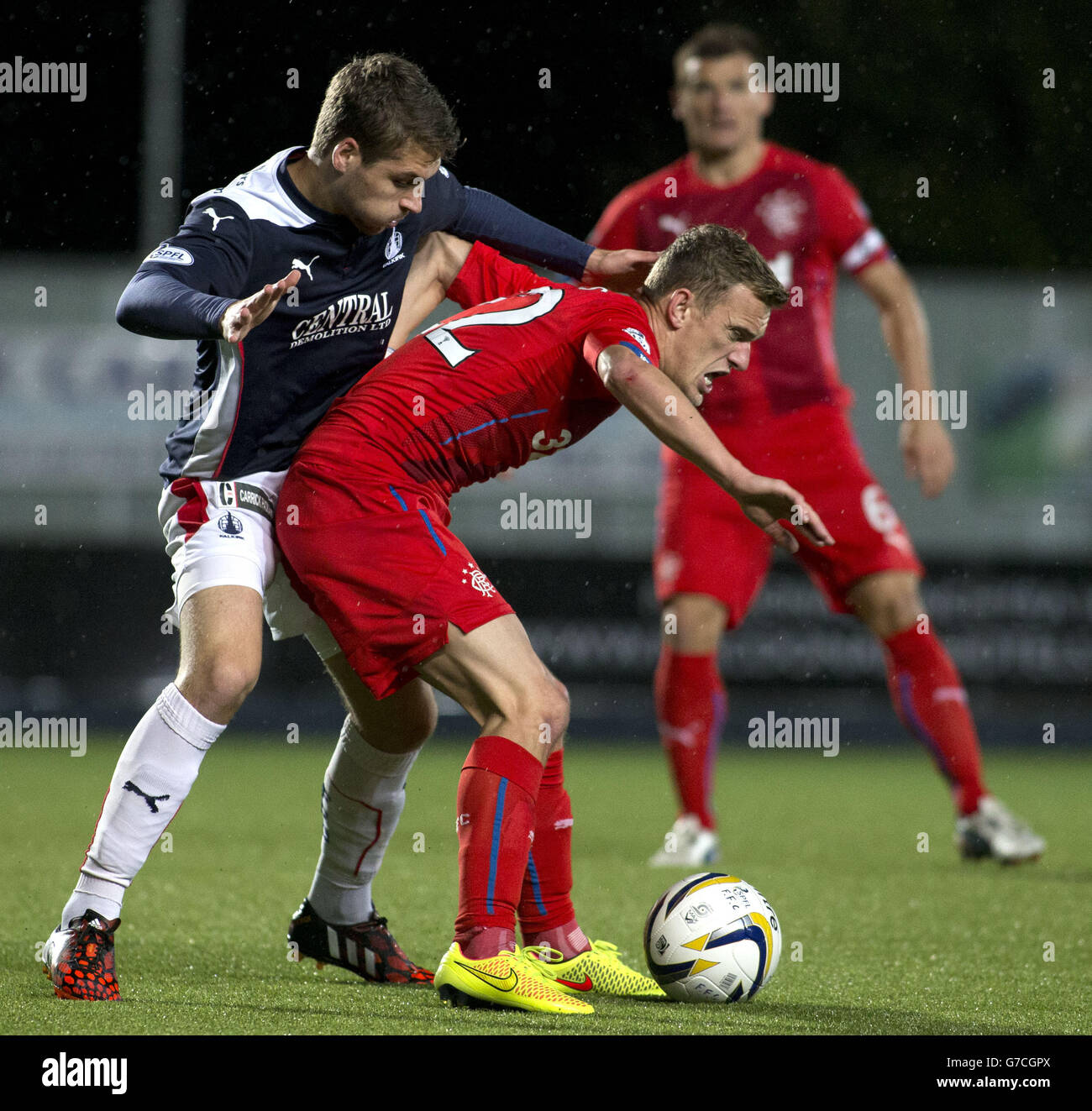 Third round match at falkirk stadium hi-res stock photography and ...