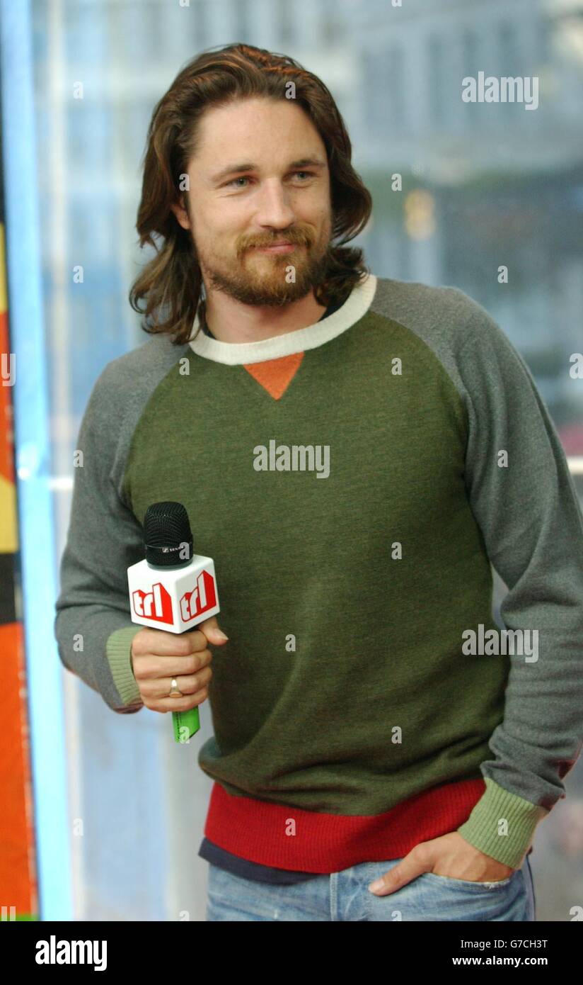 New Zealand actor Martin Henderson during his guest appearance on MTV's ...
