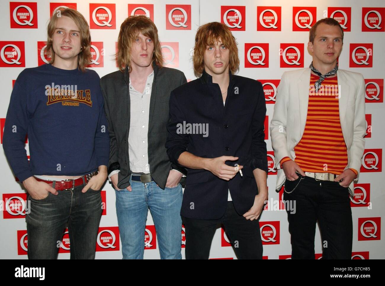 Razorlight arrive for the 15th annual Q Awards at Grosvenor House in ...