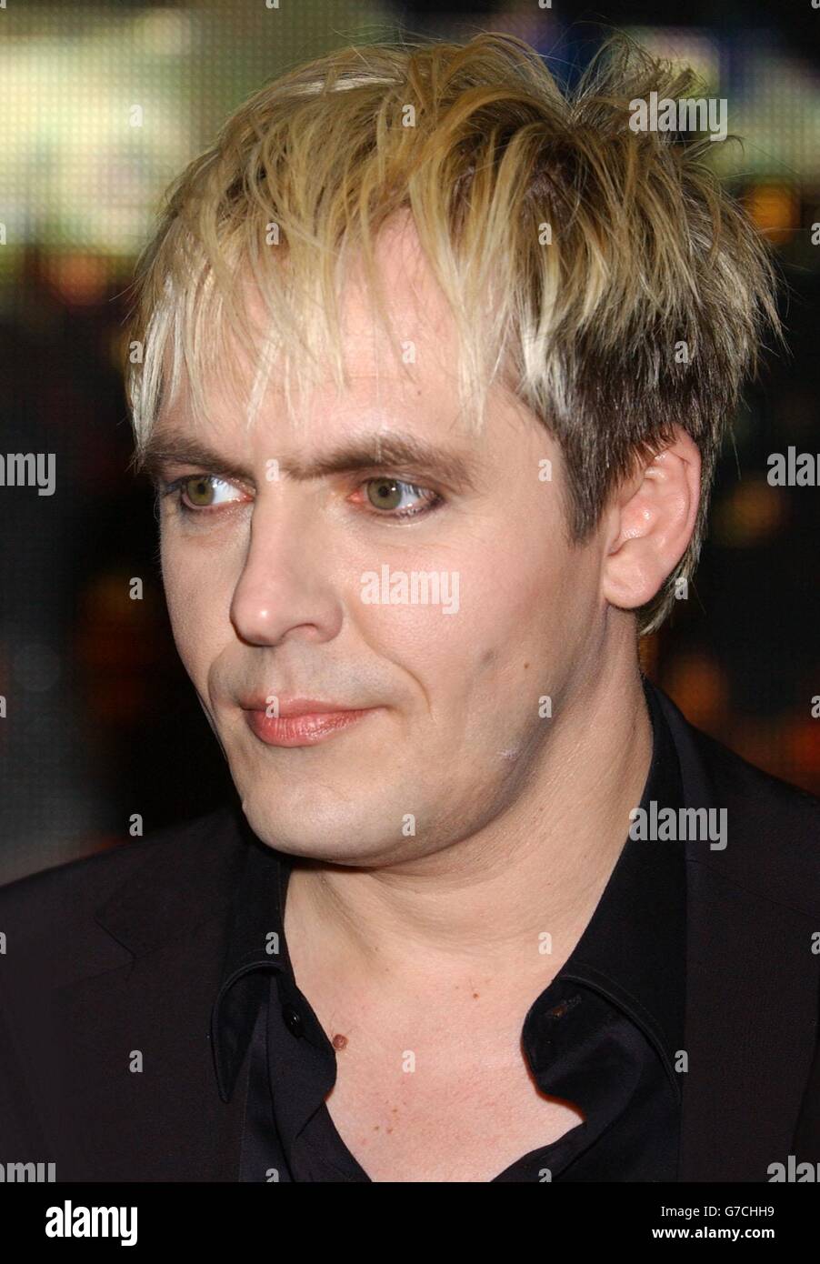 Nick Rhodes from pop group Duran Duran during an in-store appearance at ...