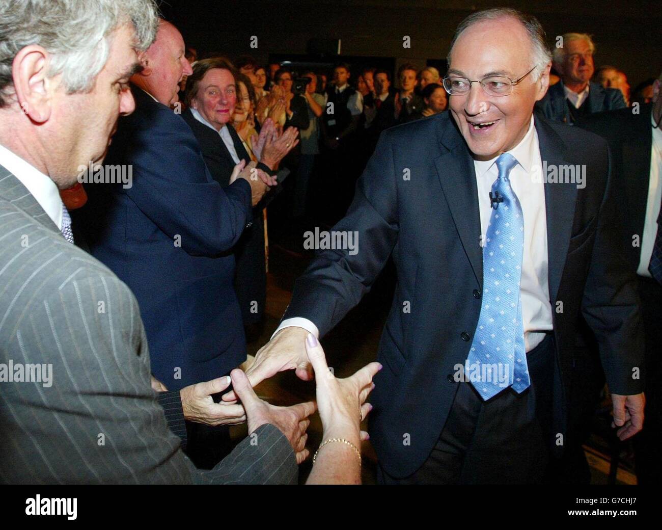Michael Howard Conservative Party Conference Stock Photo - Alamy