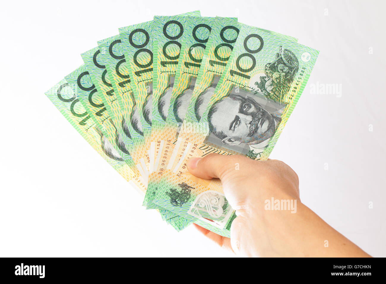 100 dollar note australian hi-res stock photography and images - Alamy