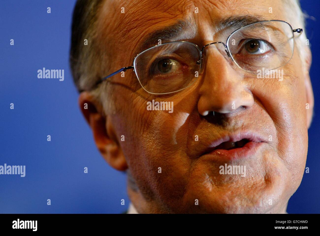 Michael Howard Conservative Party Conference Stock Photo - Alamy