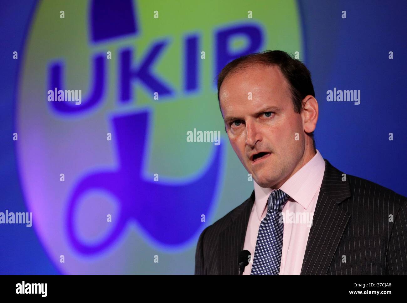 Delivers during the ukip annual conference at doncaster racecourse hi ...