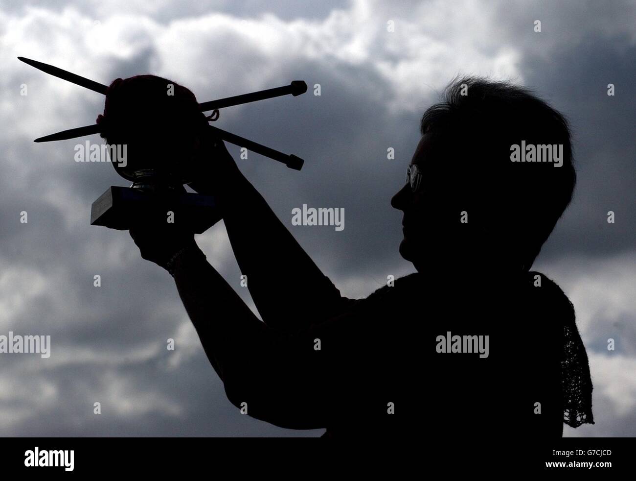 World Championship speed knitting competition Stock Photo - Alamy