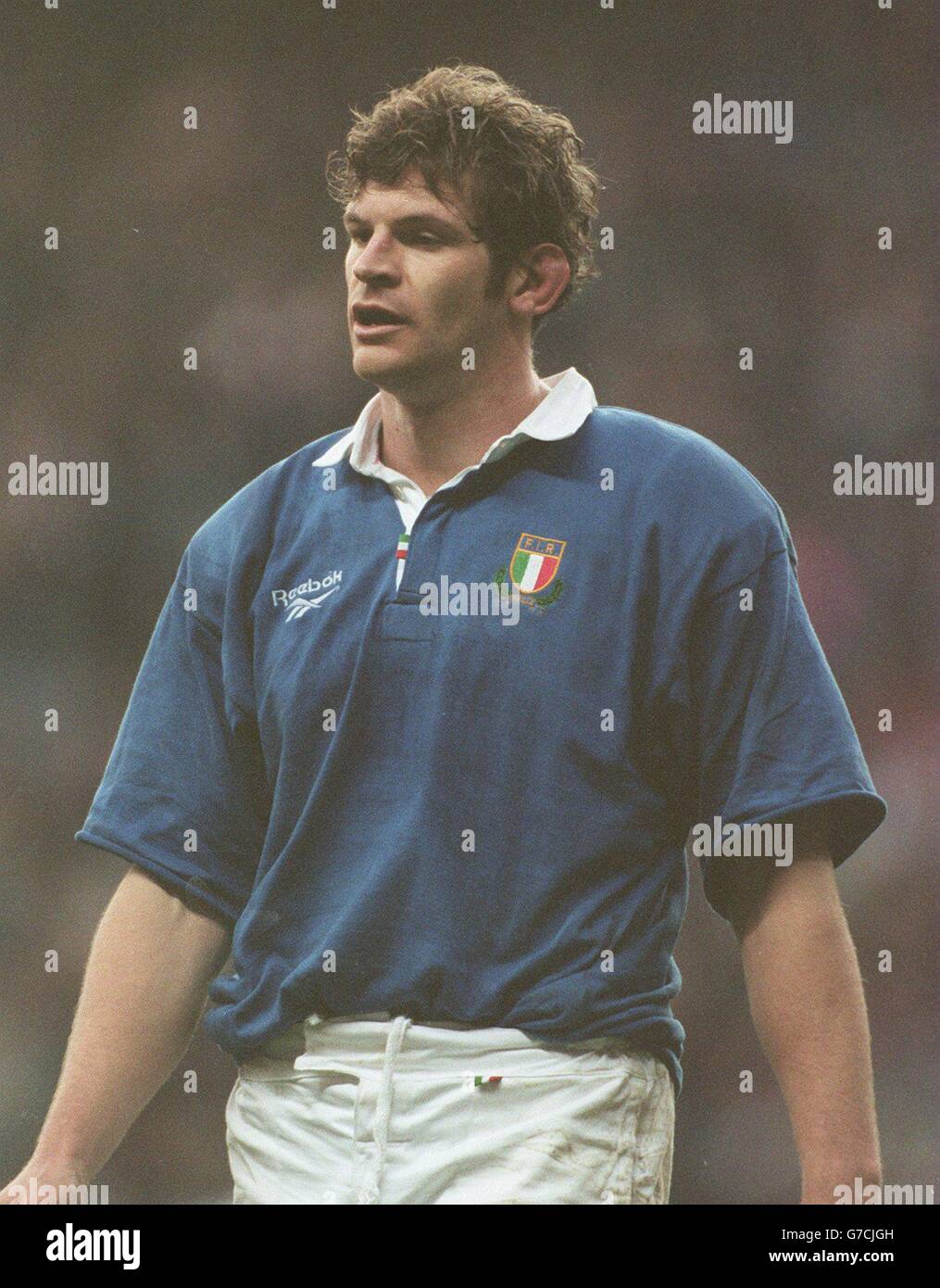 Rugby Union. England v Italy. Walter Christofoletto, Italy Stock Photo ...