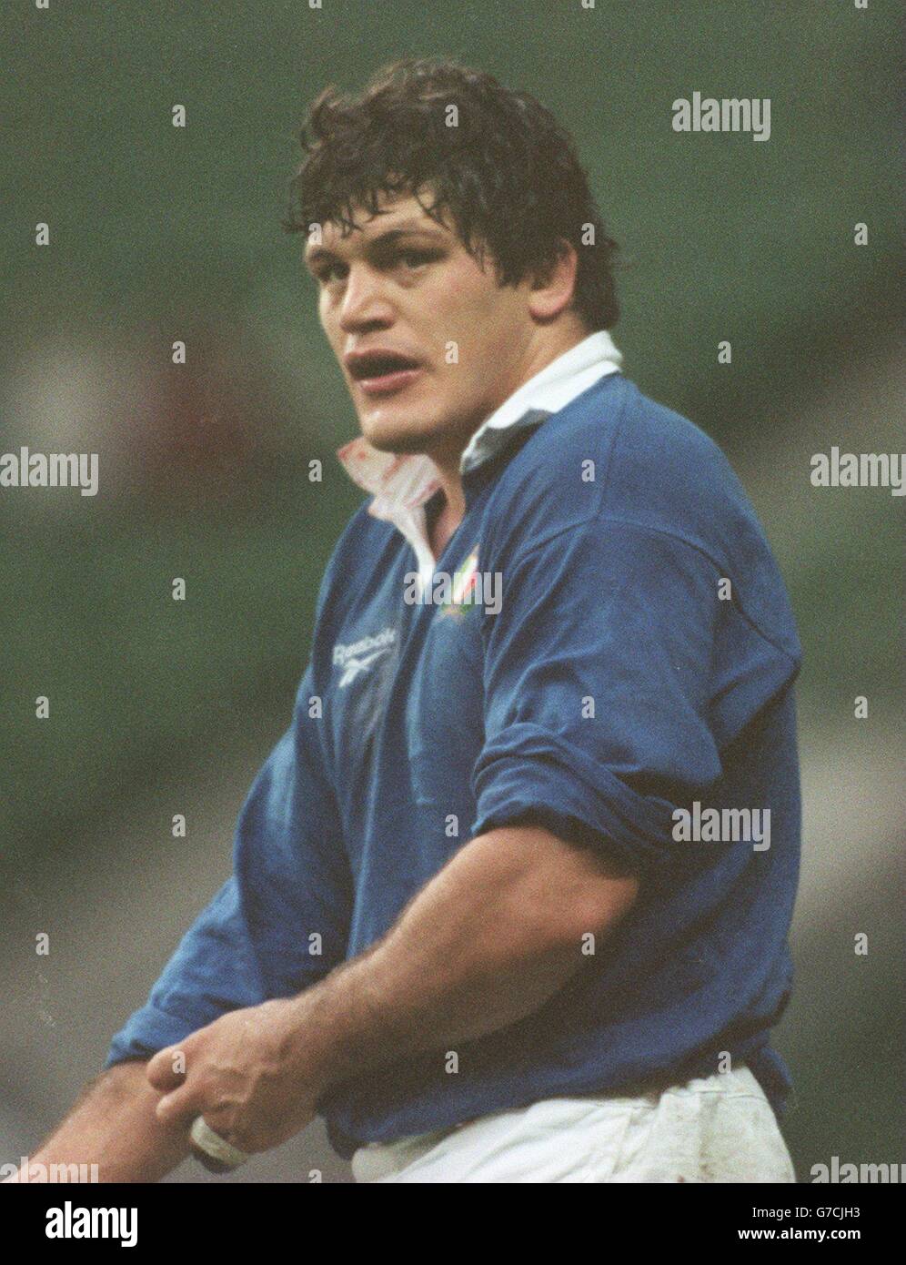 Rugby Union England v Italy. Franco Properzi Curti, Italy Stock Photo ...