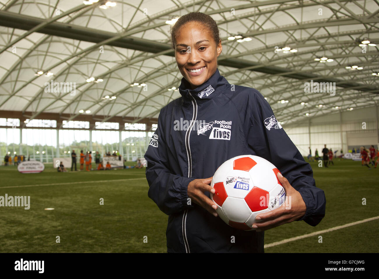 Soccer - StreetGames Football Pools Fives - St George's Park. Rachel ...