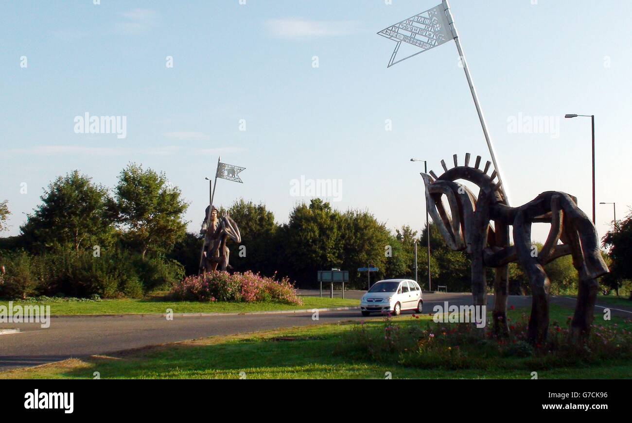UK roundabout of the year Stock Photo - Alamy