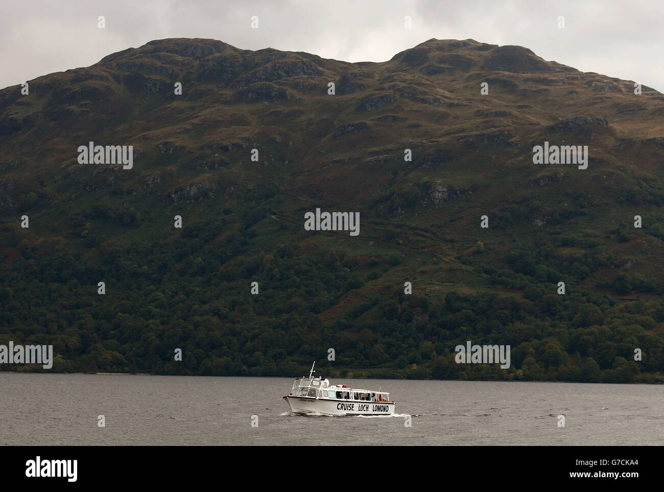 MV Lomond Hannah launched Stock Photo - Alamy