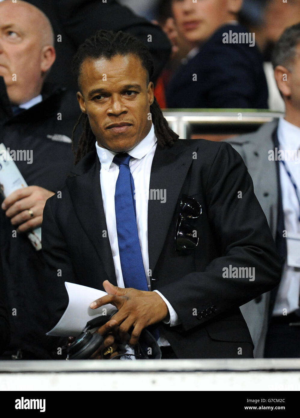 Footballer edgar davids uefa europa league match white hart lane hi-res ...