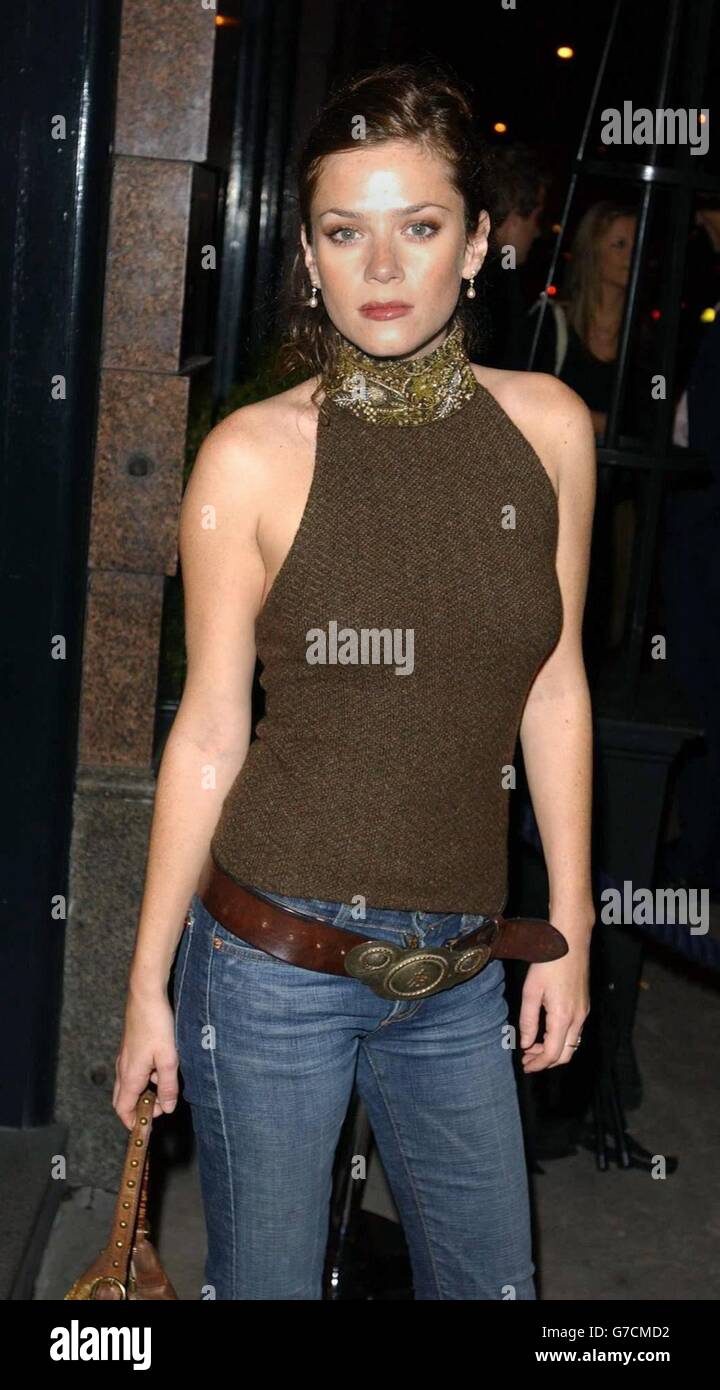 Actress Anna Friel arrives for the Pink Pony Fund cocktail evening at ...