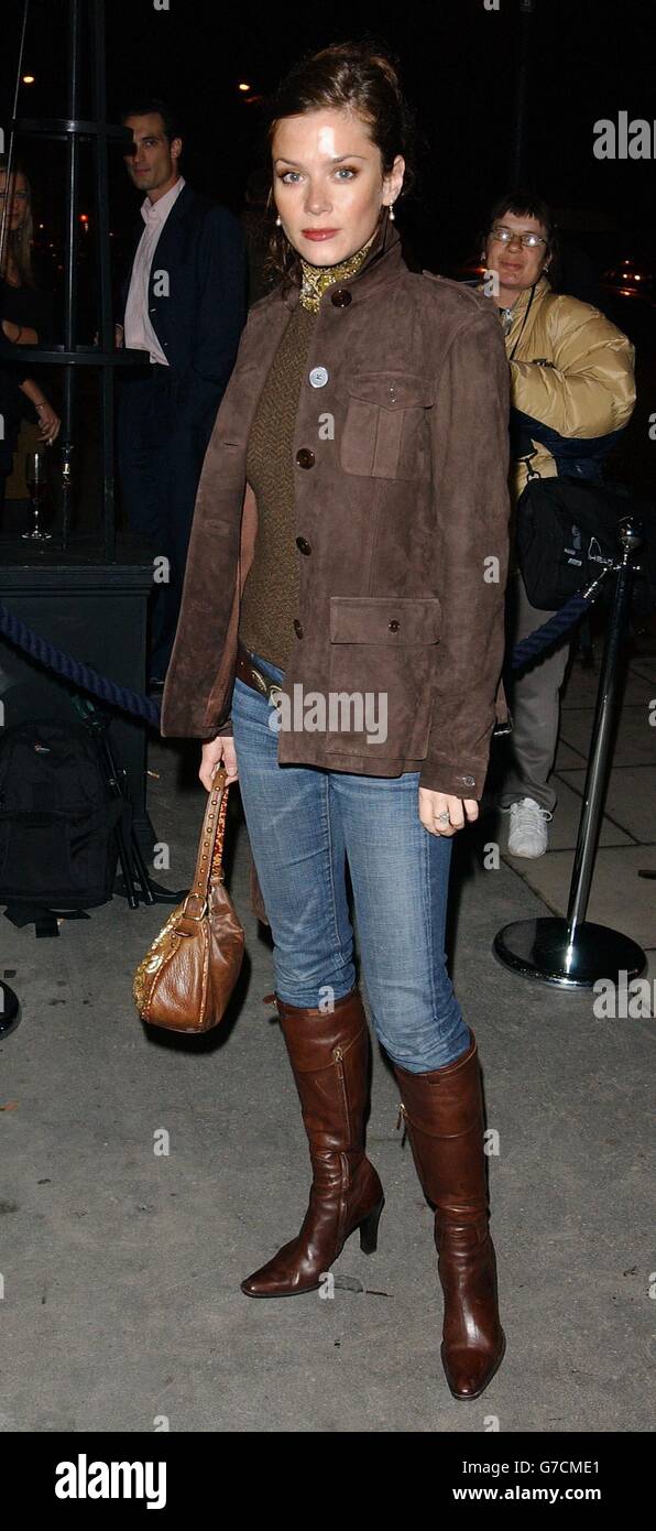 Anna friel leather hi-res stock photography and images - Alamy