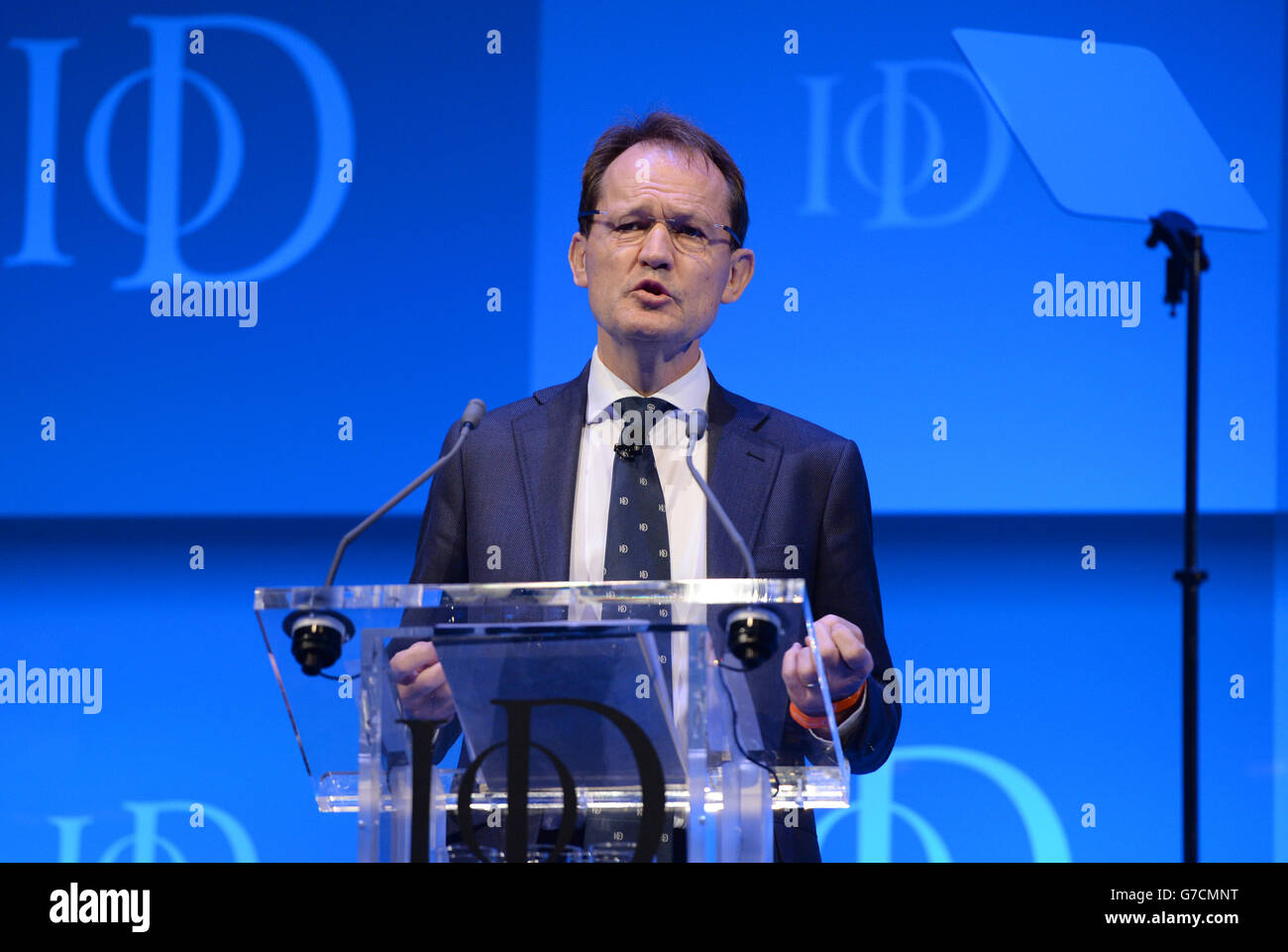 Simon Walker, IoD Director General speaks during the Institute of ...