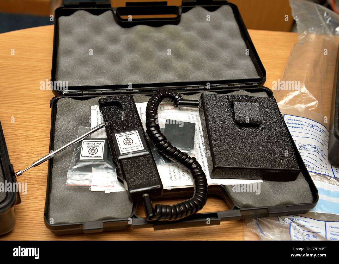 An example of the fake bomb detectors which were sold by Sam and Joan ...