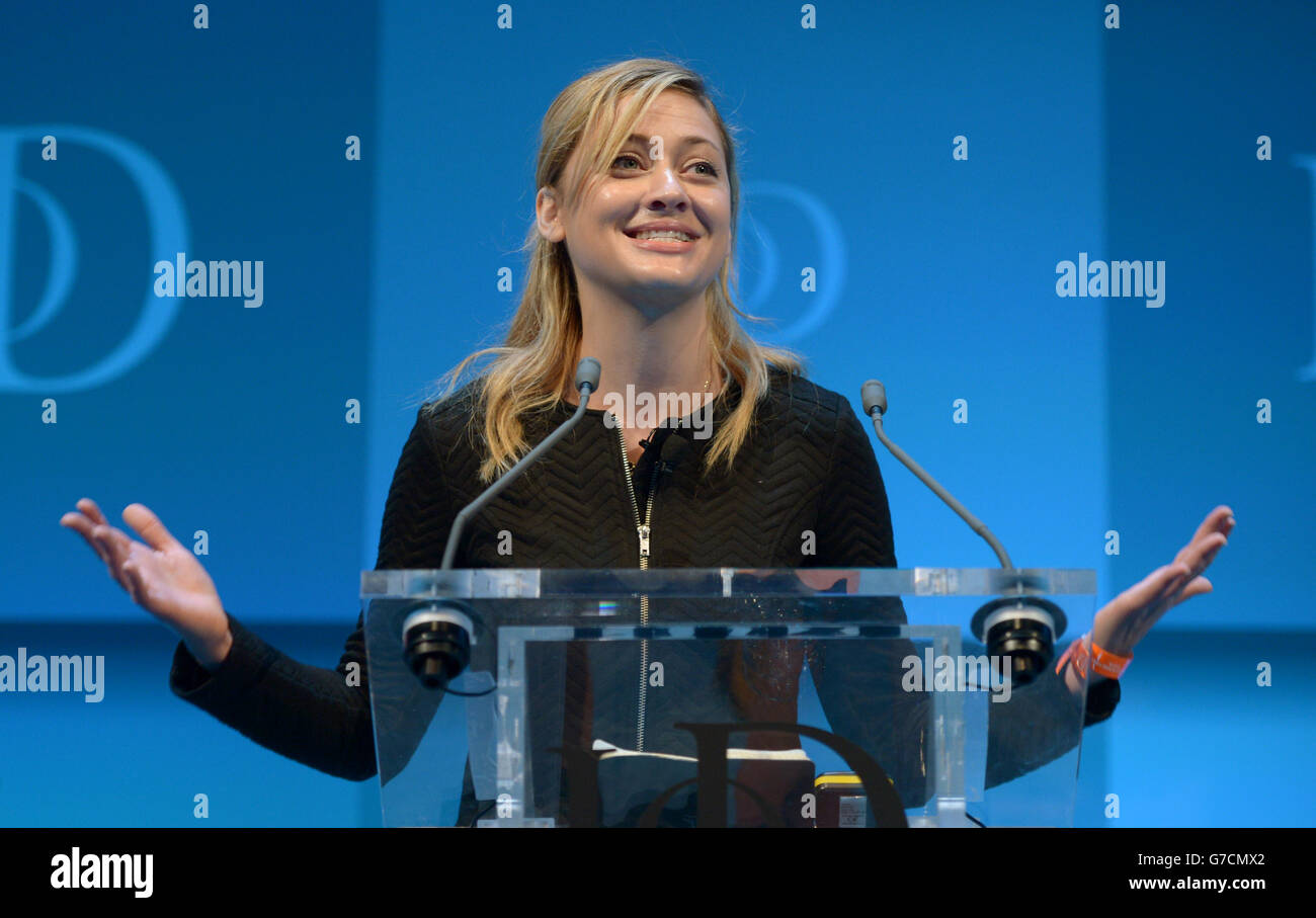 Kathryn Parsons, Co-founder, Decoded, speaks during the Institute of ...