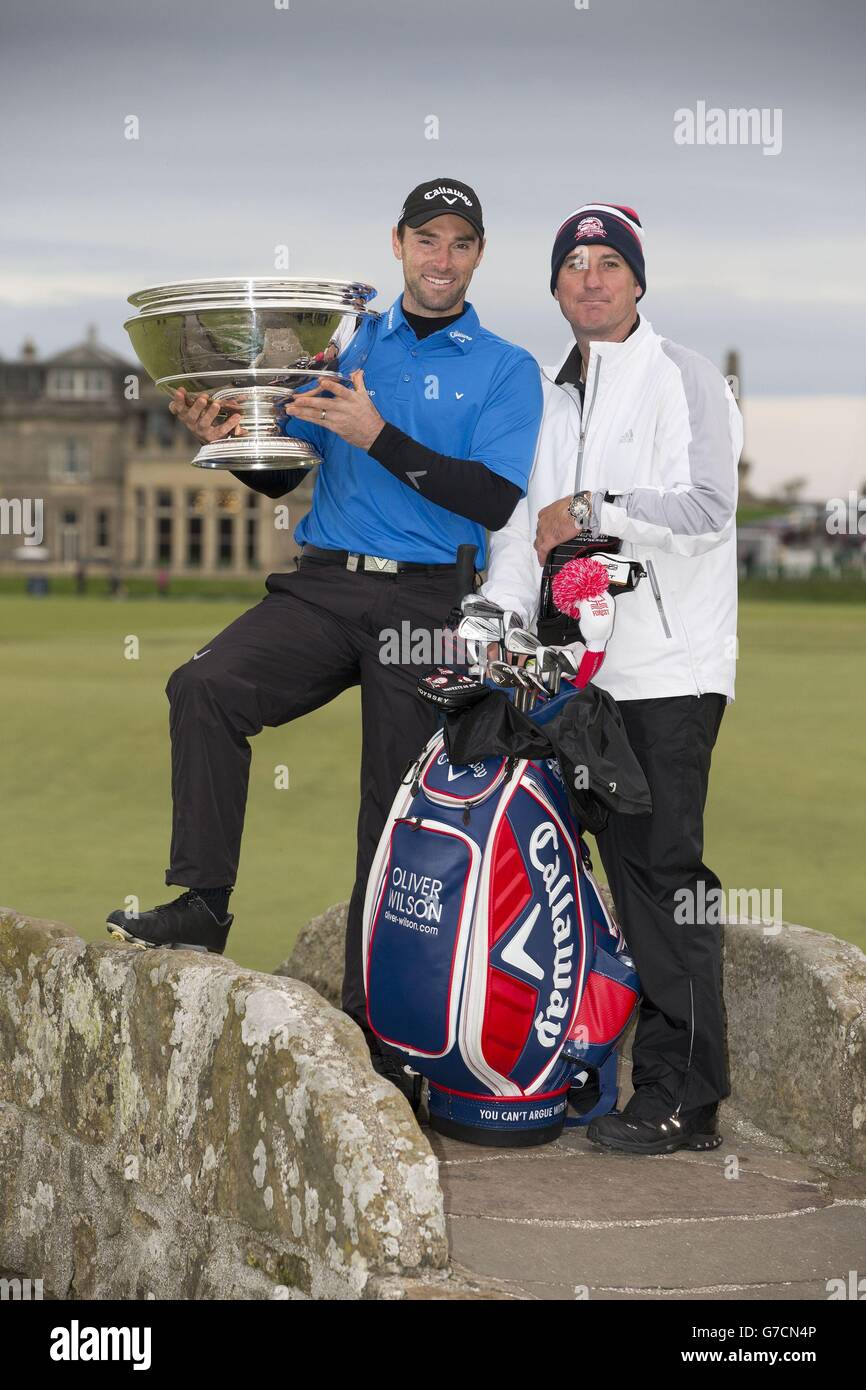 Golf alfred dunhill links championship day four st andrews hi-res stock ...