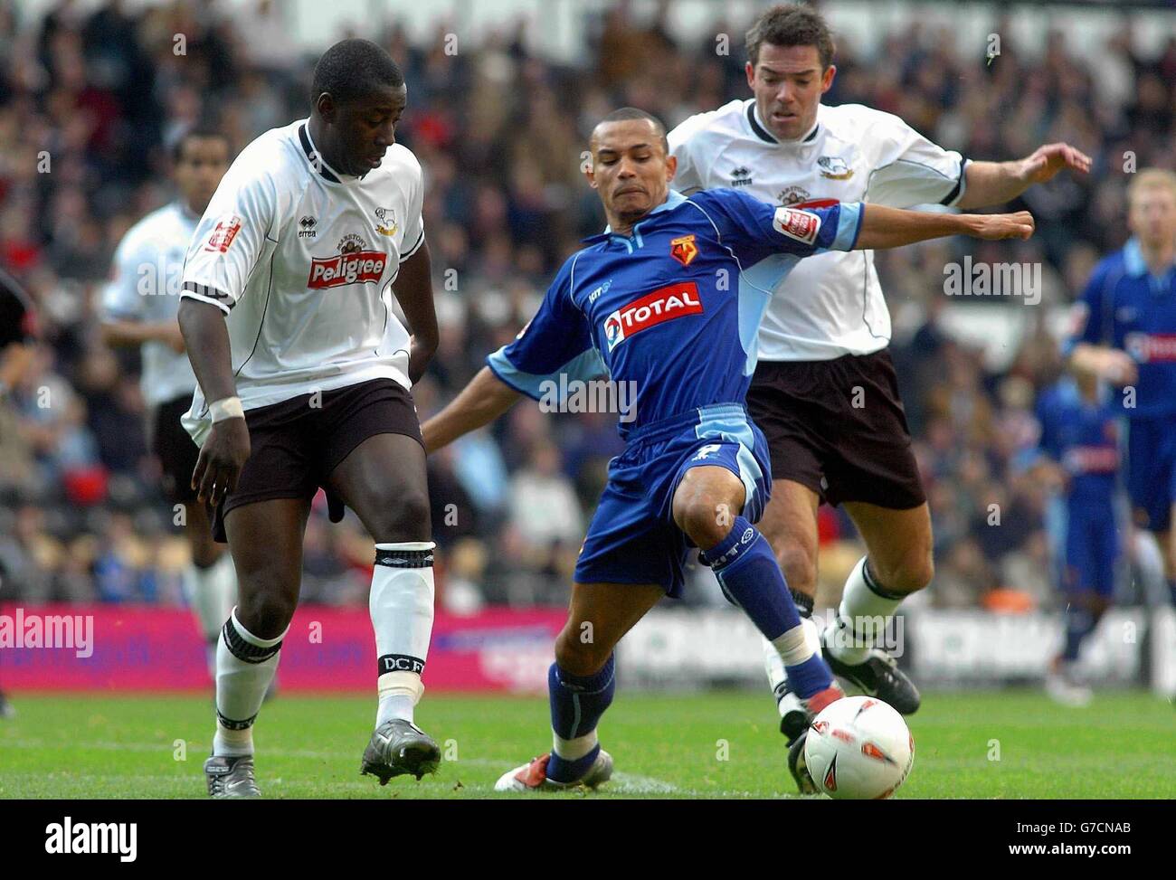 DERBY V WATFORD Stock Photo - Alamy