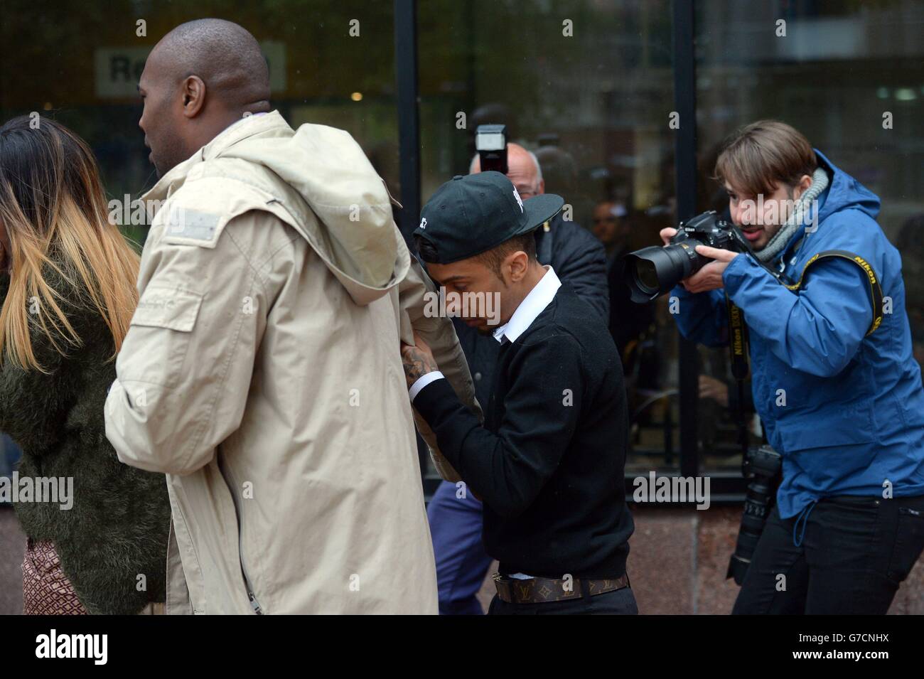 Former N-Dubz singer Dappy, real name Costadinos Contostavlos, arrives ...