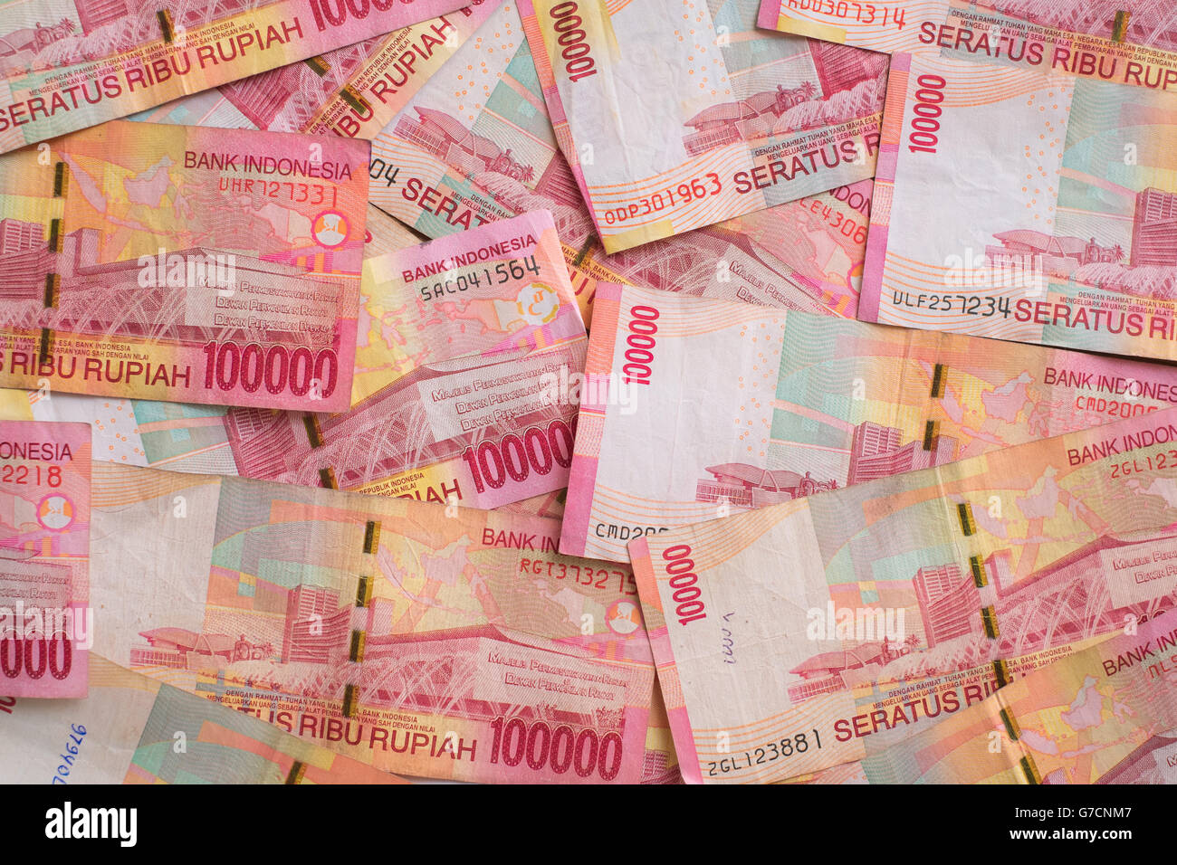 Indonesia currency notes Stock Photo - Alamy