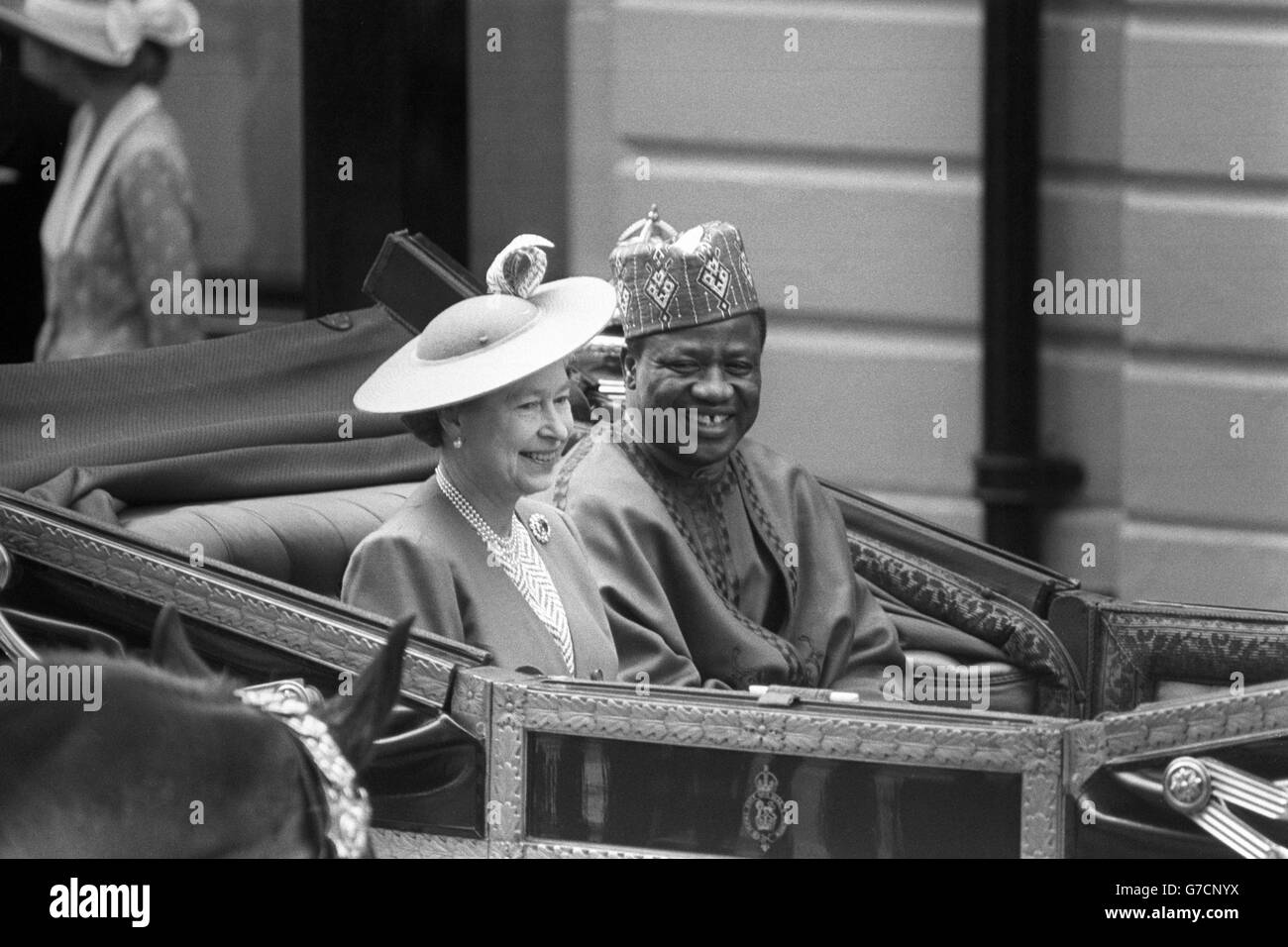 Politics - State Visit To Britain - President Babangida - Buckingham ...