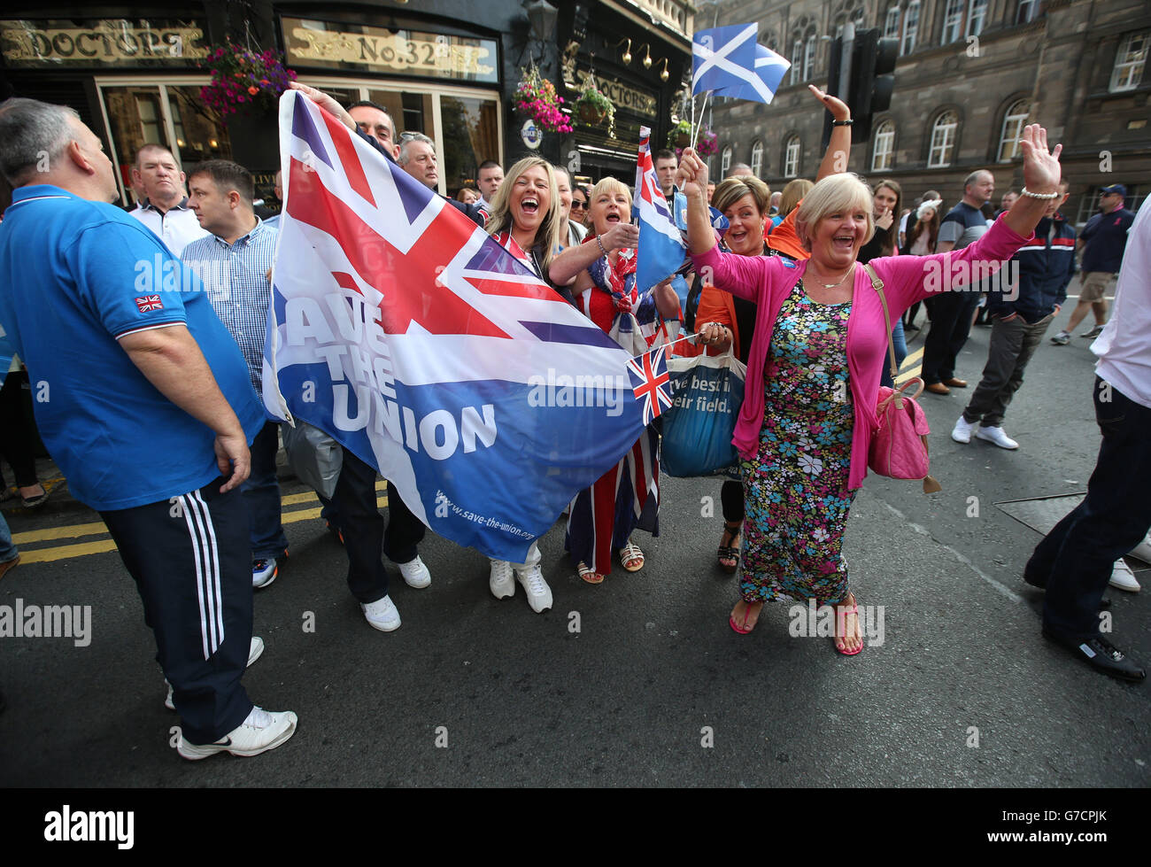 Scottish independence referendum Stock Photo - Alamy