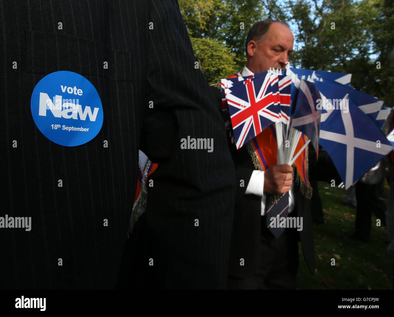 Scottish independence referendum Stock Photo - Alamy