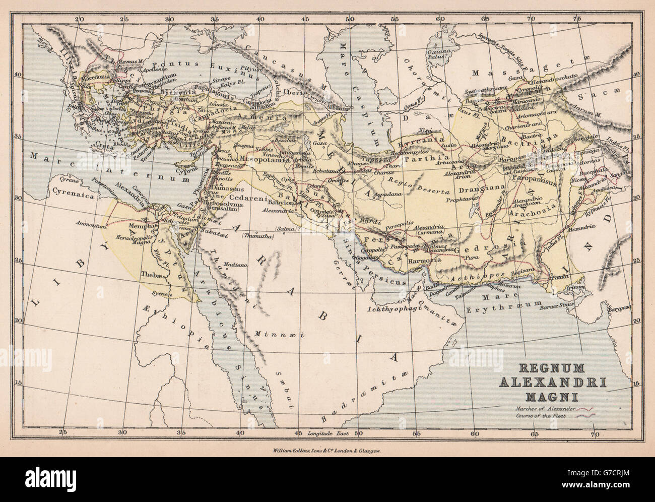 Alexander the great empire map hi-res stock photography and images - Alamy