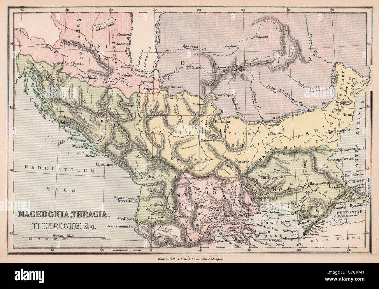 Greece Macedonia Map High Resolution Stock Photography and Images - Alamy