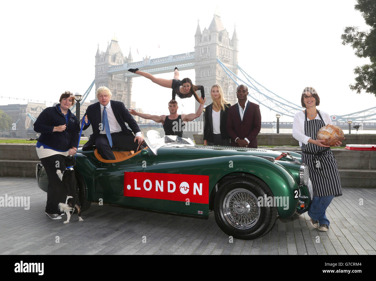 Dot London launch Stock Photo - Alamy