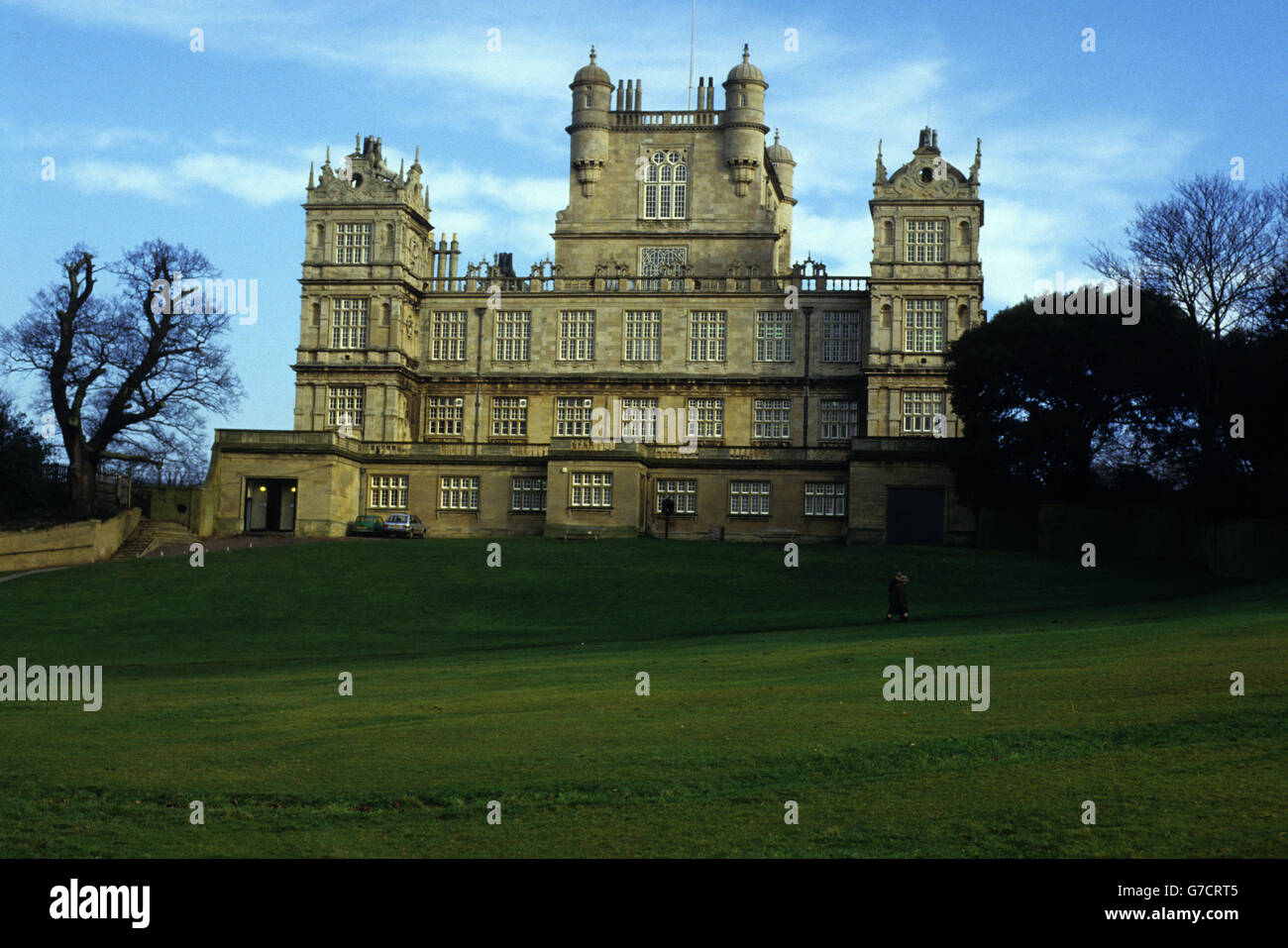 Wollaton Hall is located in Wollaton Park, Nottingham, England. The ...